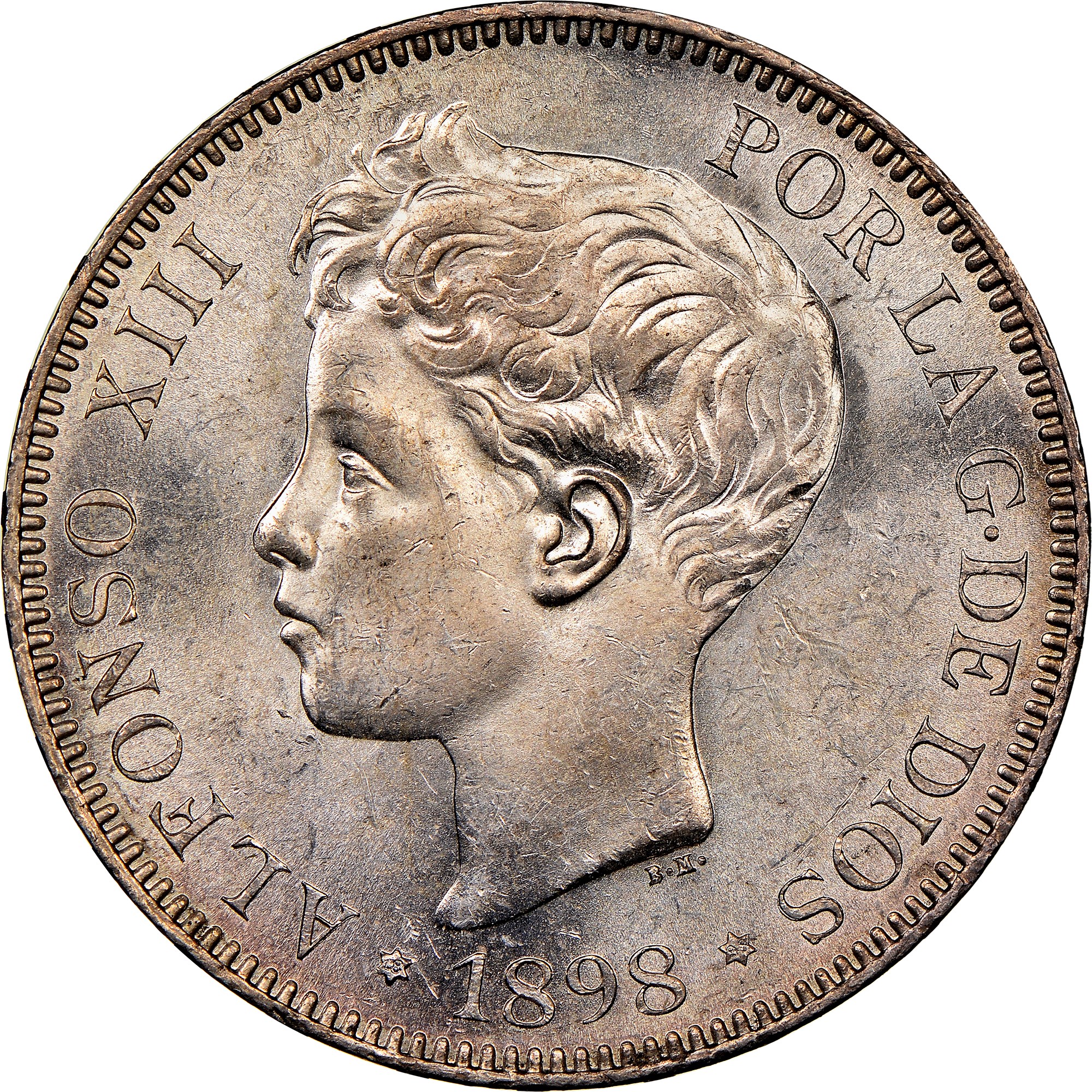 Spain 5 Pesetas KM 707 Prices Values NGC